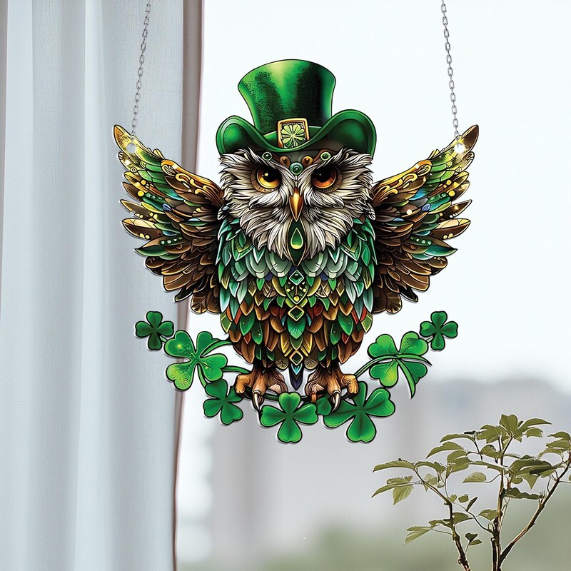 St Patricks Day Owl - Etsy