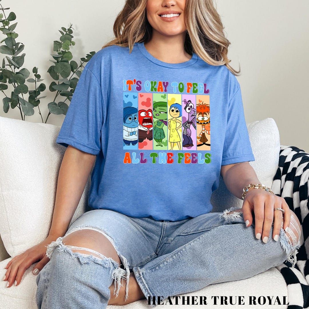 Inside Out 2, Pixar Inside Out Shirt, Inside Out Feelings Shirt, Disney ...