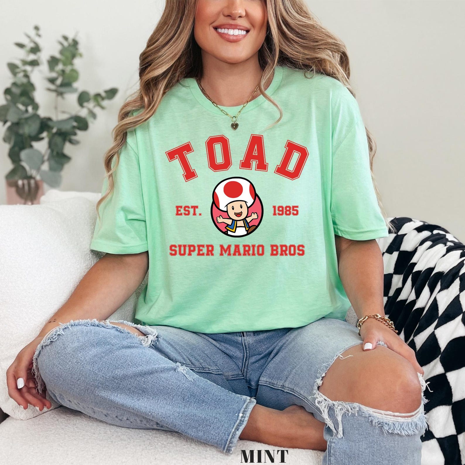 Custom Mario Family Matching Shirt: Super Mario Bros Cotton Tee232295 ...