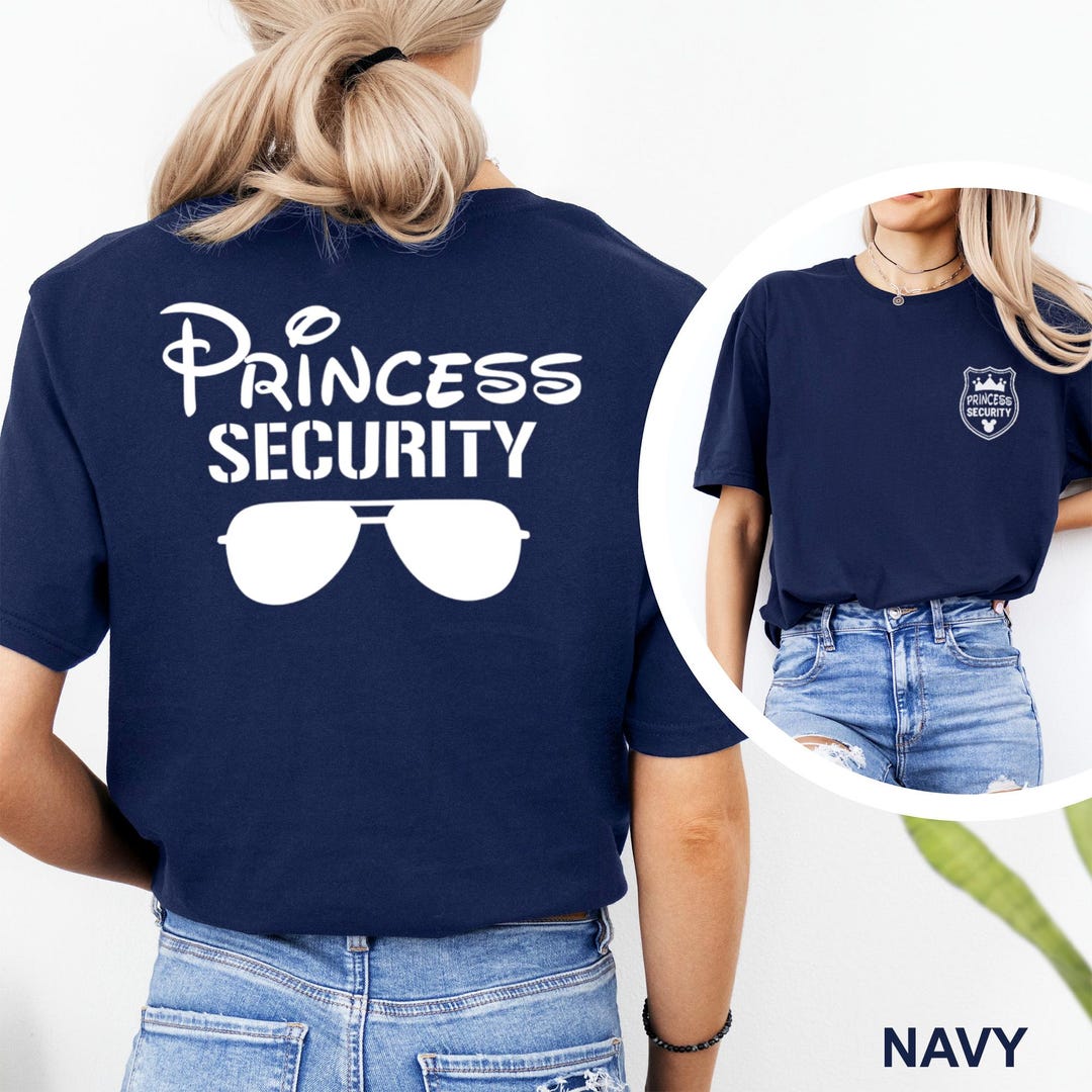 Princess Security Shirt, Disney Princess Shirt, Security Shirt ...
