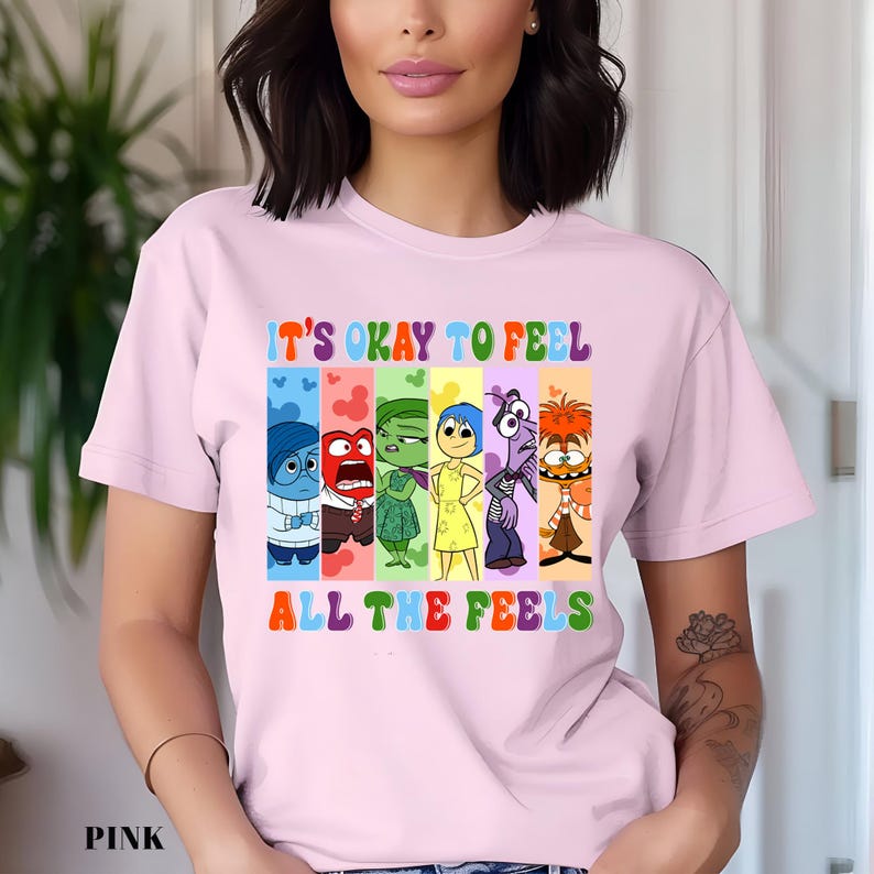 Inside Out 2, Pixar Inside Out Shirt, Inside Out Feelings Shirt, Disney ...