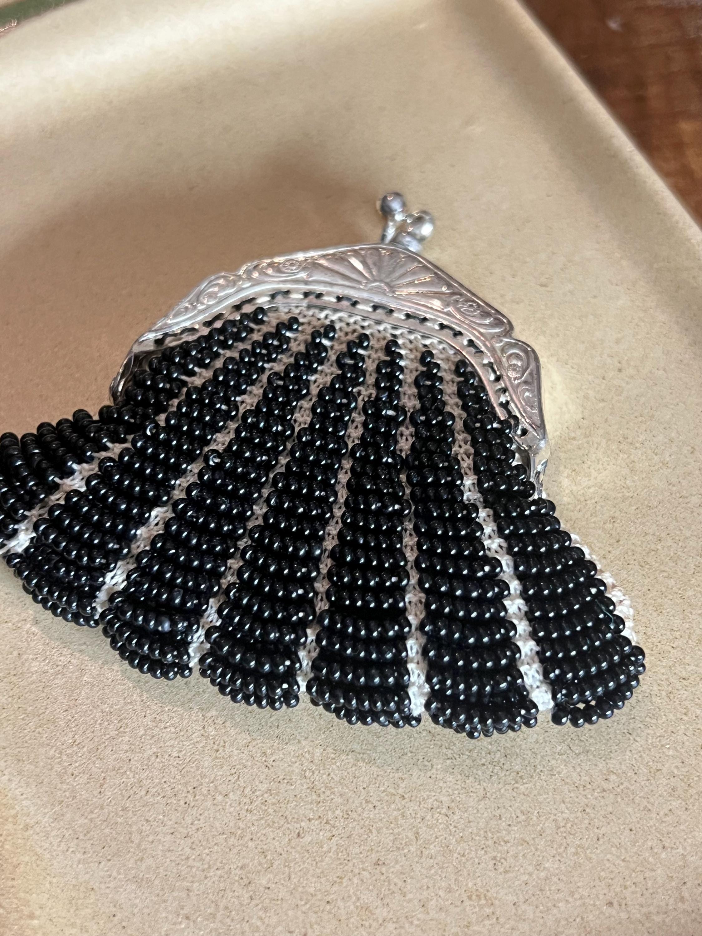 Vintage Silver Mesh Coin Purse Classic Women's Metal Chain Bag - Etsy