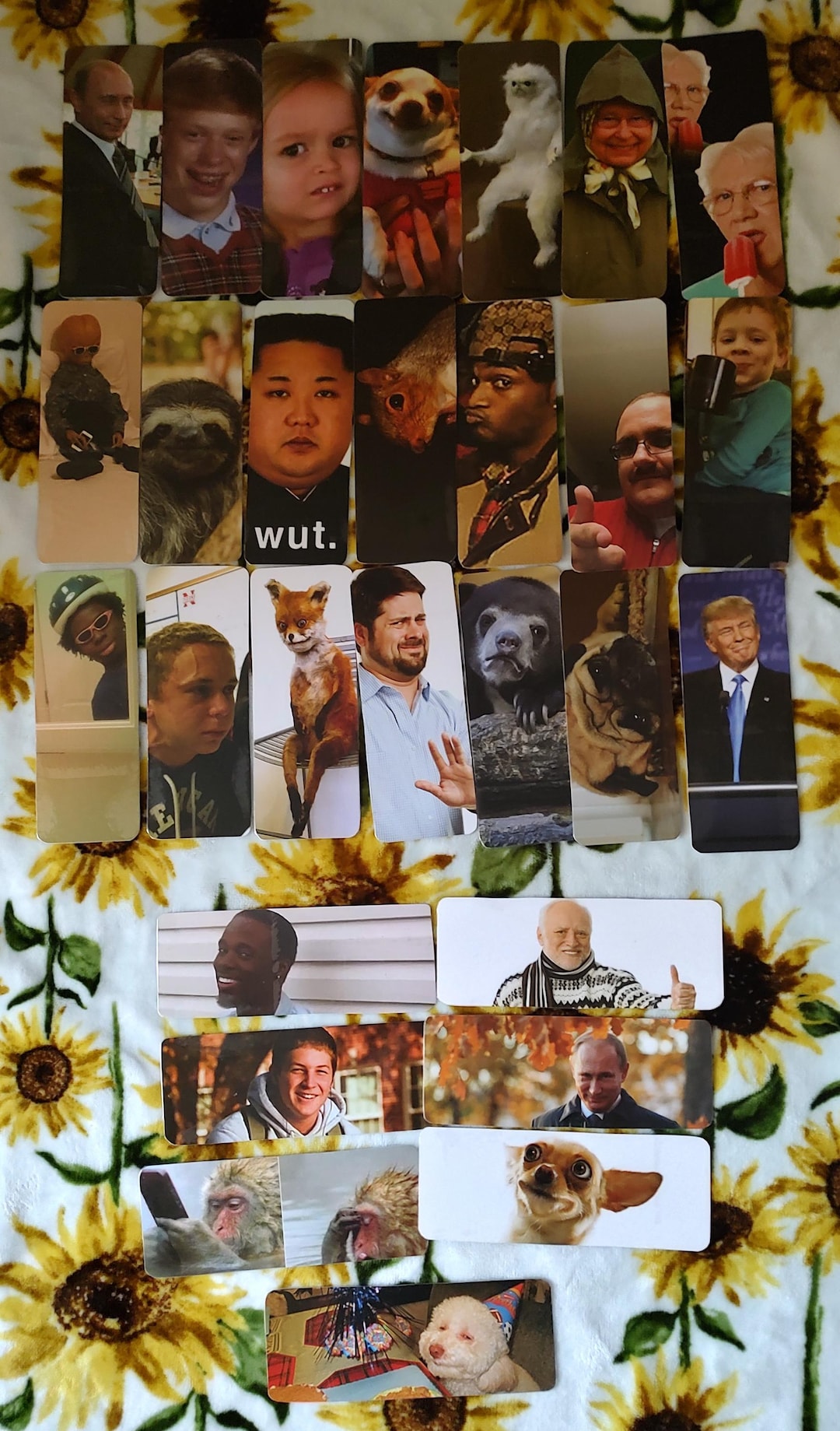 Laminated Meme Bookmarks - Etsy