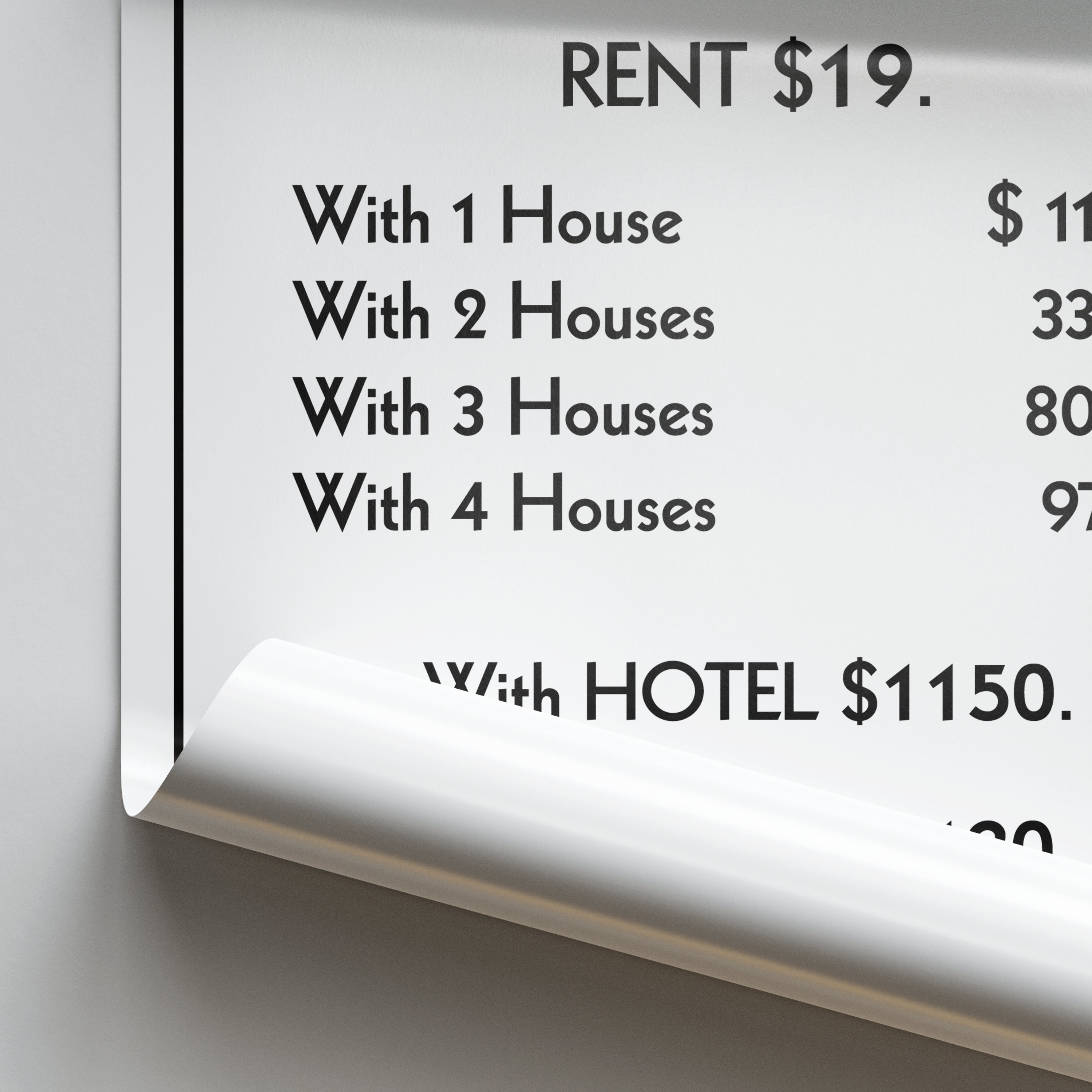 Custom Monopoly Title Deed, Personalized Monopoly Deed, Monopoly Board ...