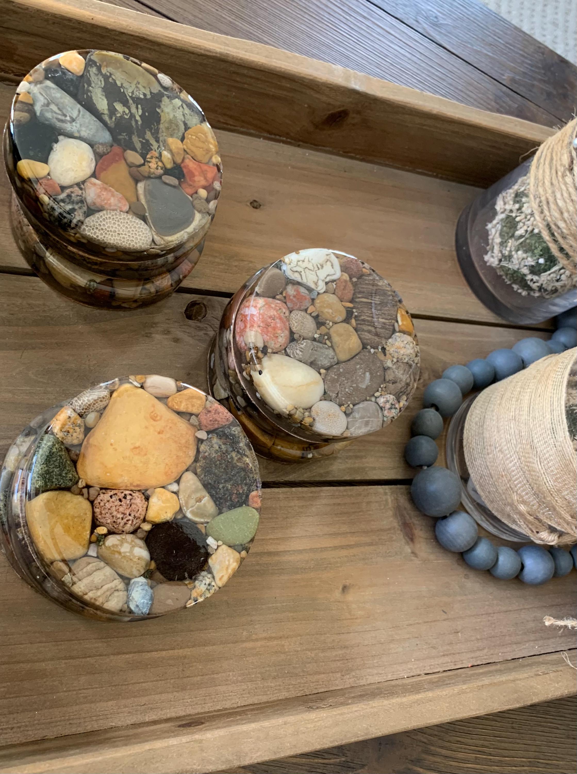 Lake Michigan Rock Coasters - Etsy