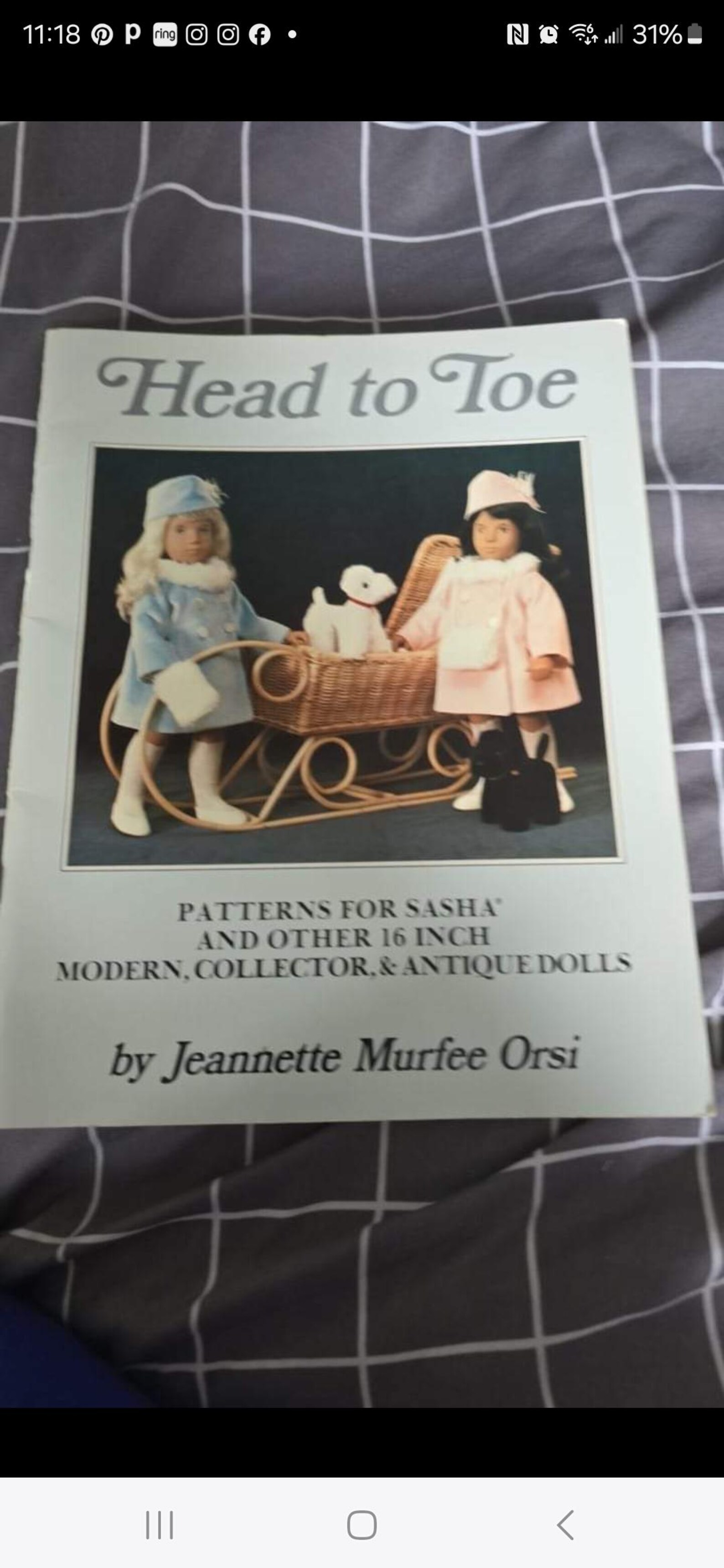 Sasha Doll Pattern Book - Etsy