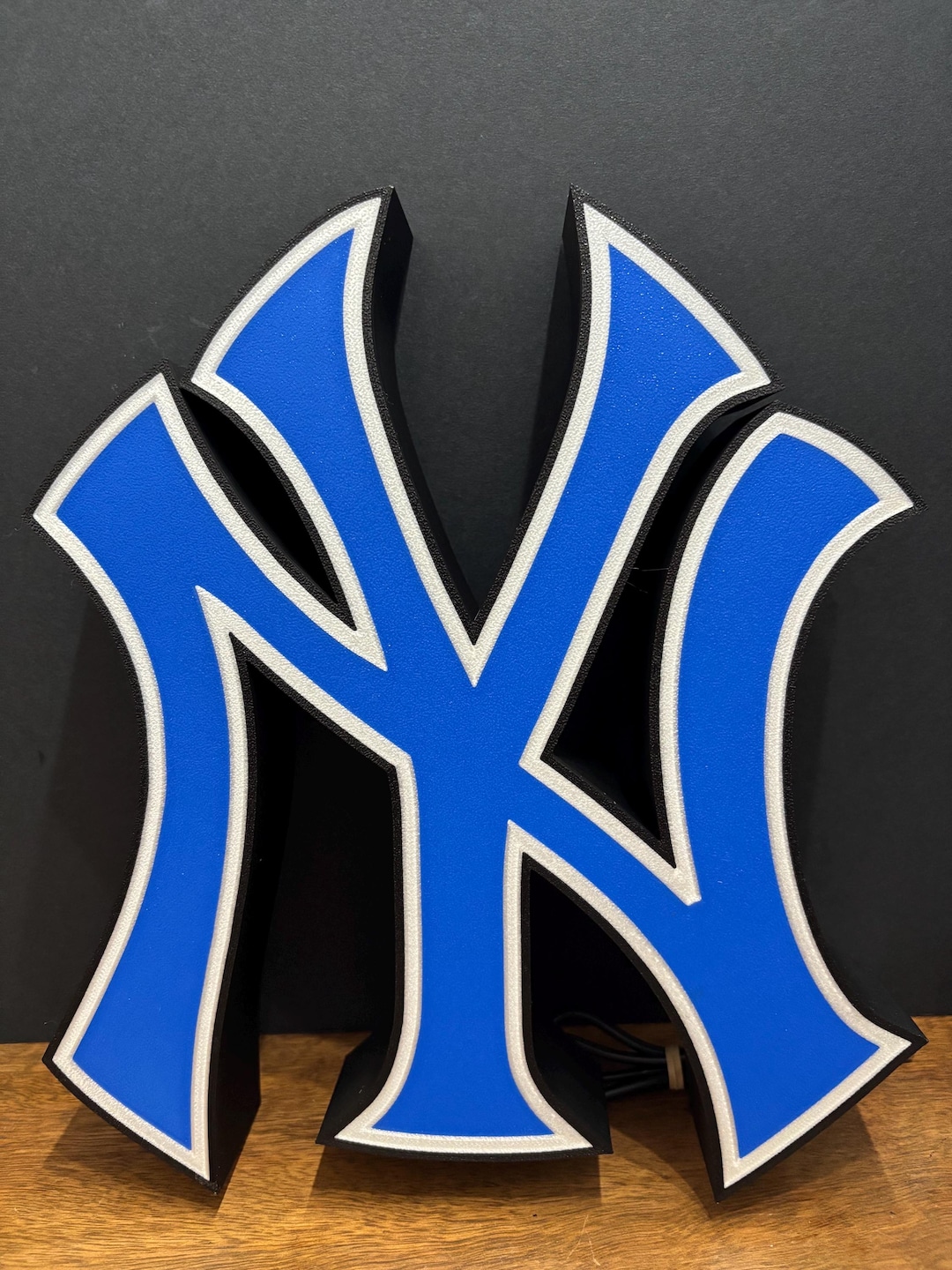 NY Yankees Lightbox 3D Printed NYC - Etsy