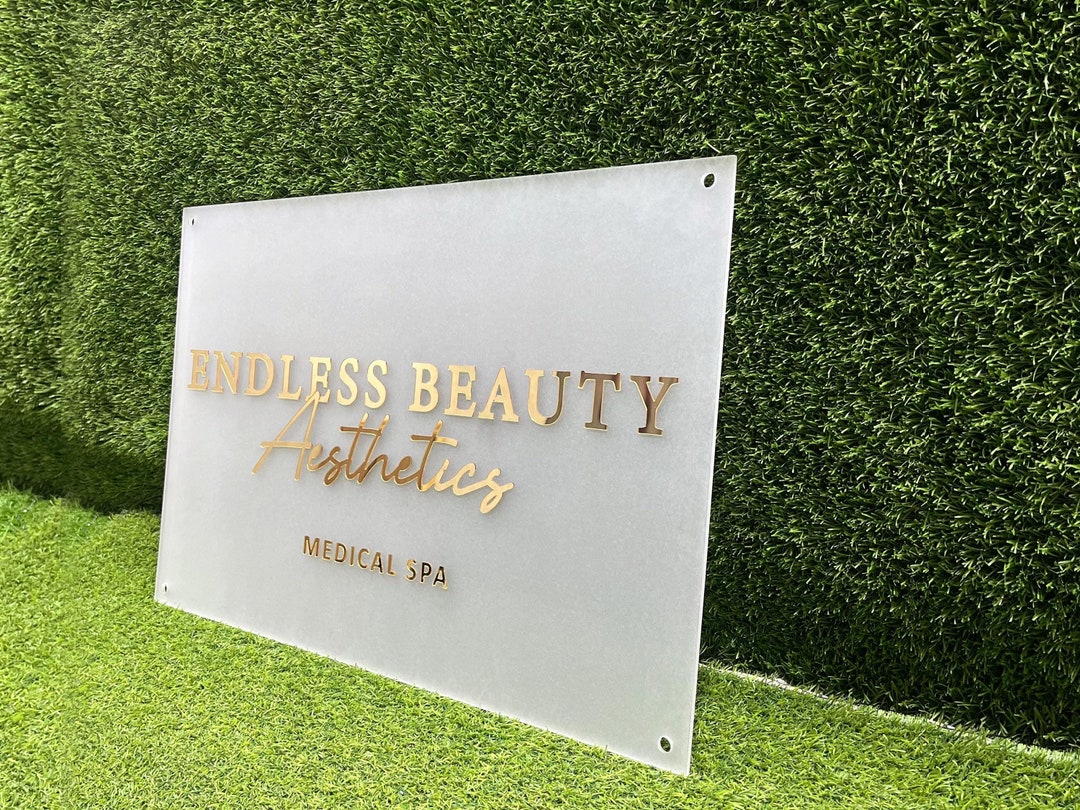 Custom Acrylic Business Signage | 3D Acrylic Business Sign ...