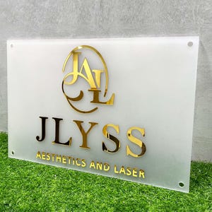 Custom Acrylic Business Signage | 3D Acrylic Business Sign ...