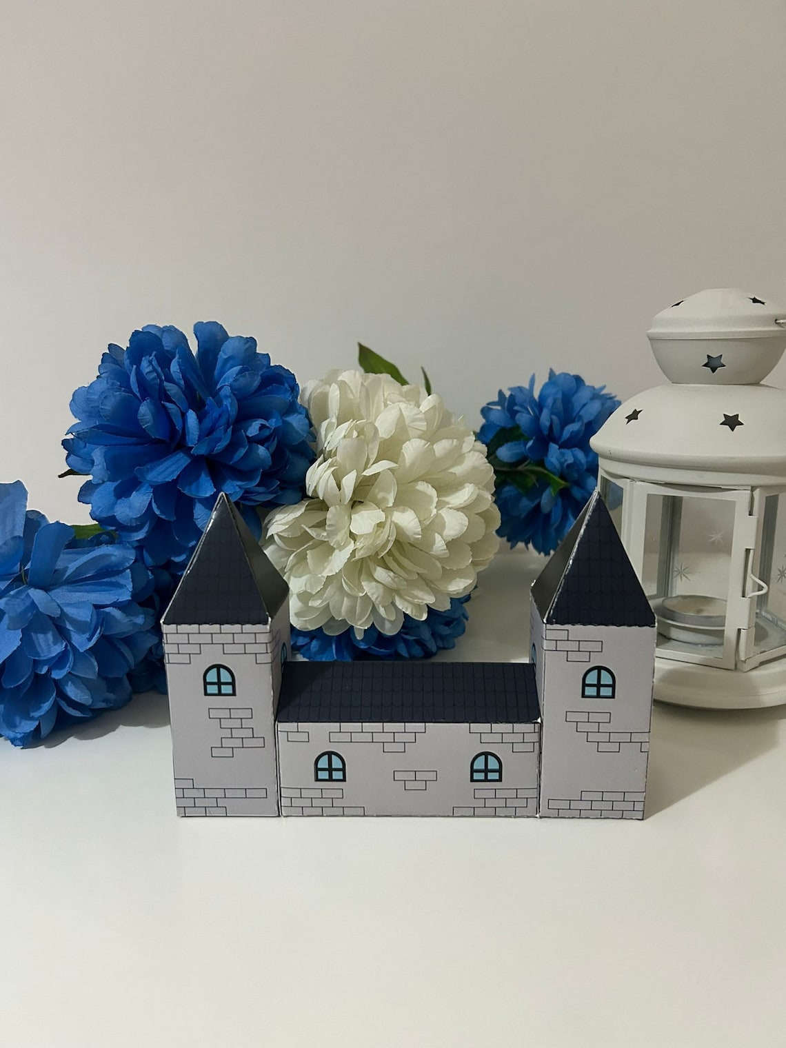 Paper Castle Printable PDF Model Castle 3D Craft - Etsy