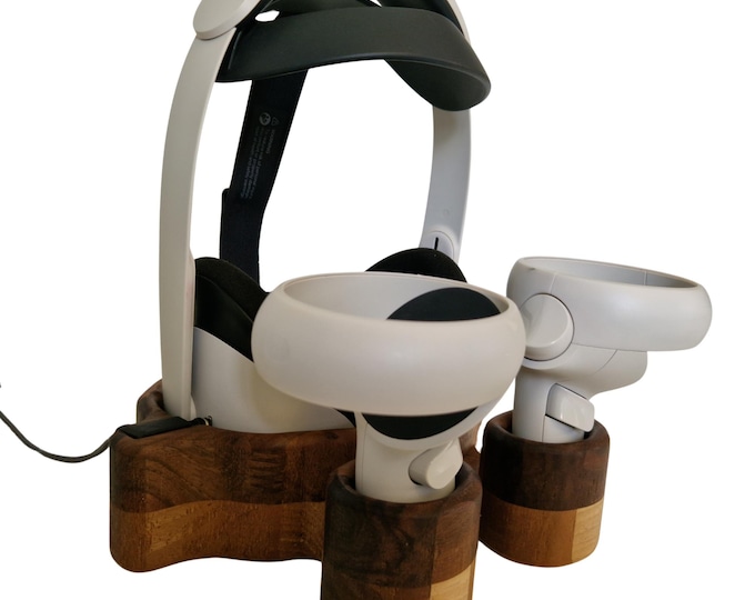 Meta Quest 2 VR Headset and Controller Stand and Charger Ideal Gift for ...