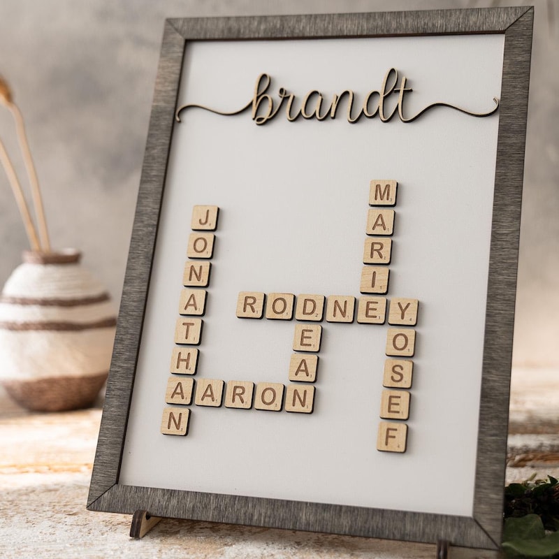 Our Family Scrabble Names - Etsy