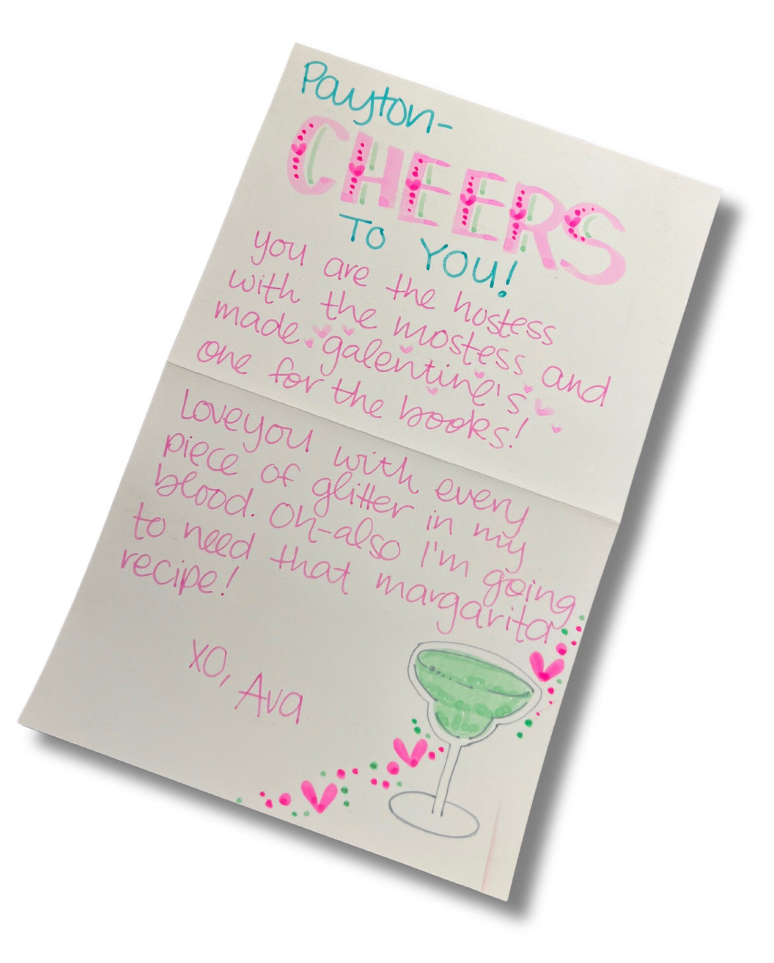 Custom Hand Lettered and Doodled Card - Profanity Encouraged & Adult ...