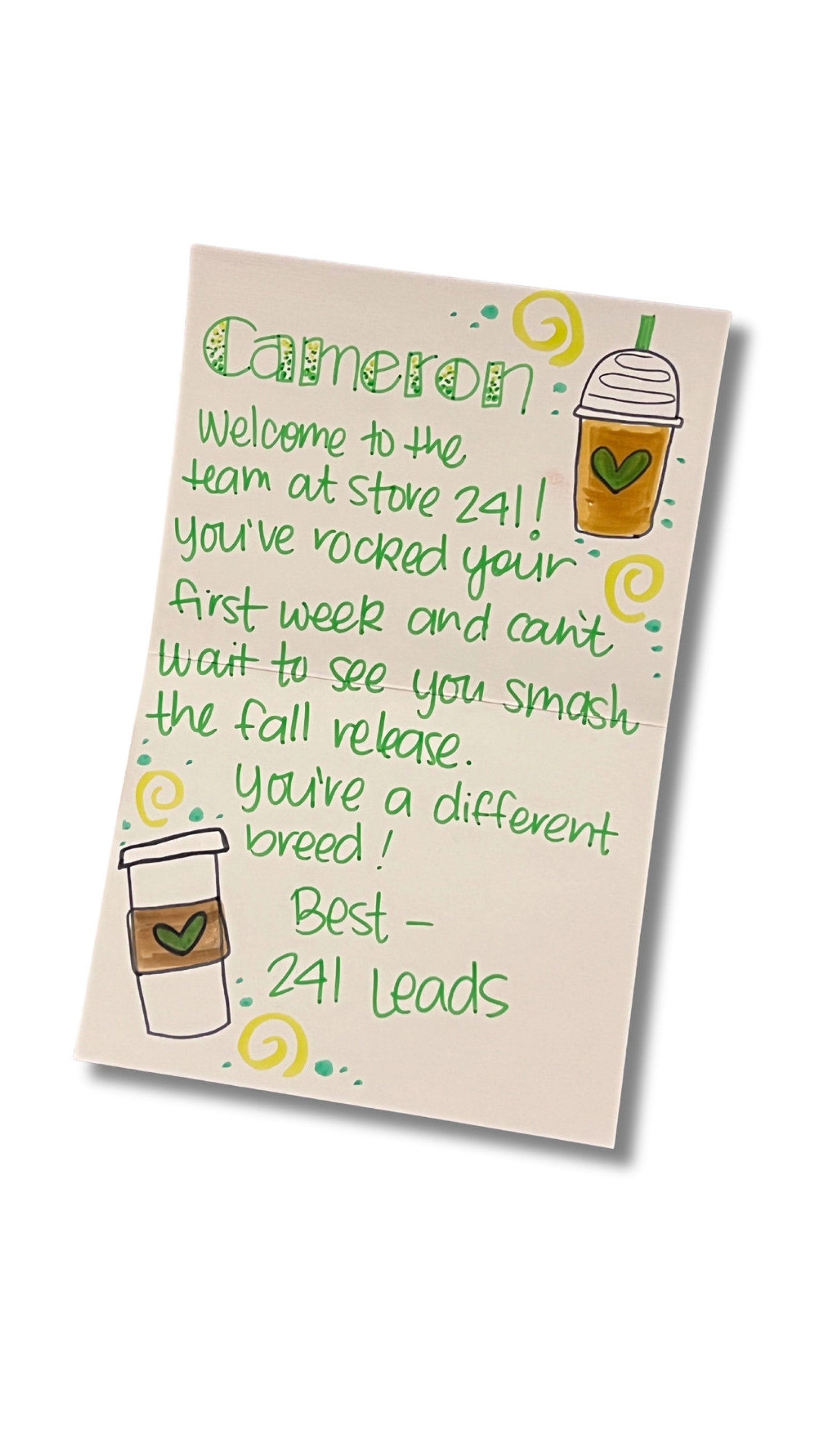 Custom Hand Lettered and Doodled Card - Profanity Encouraged & Adult ...