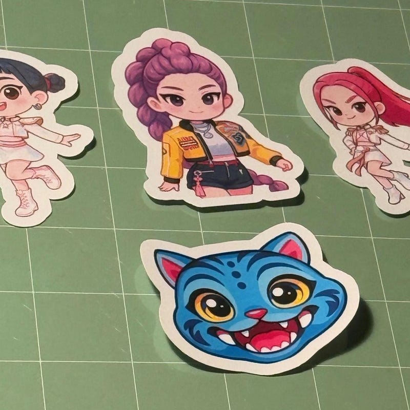 K Pop Demon Hunters Sticker - Etsy Canada