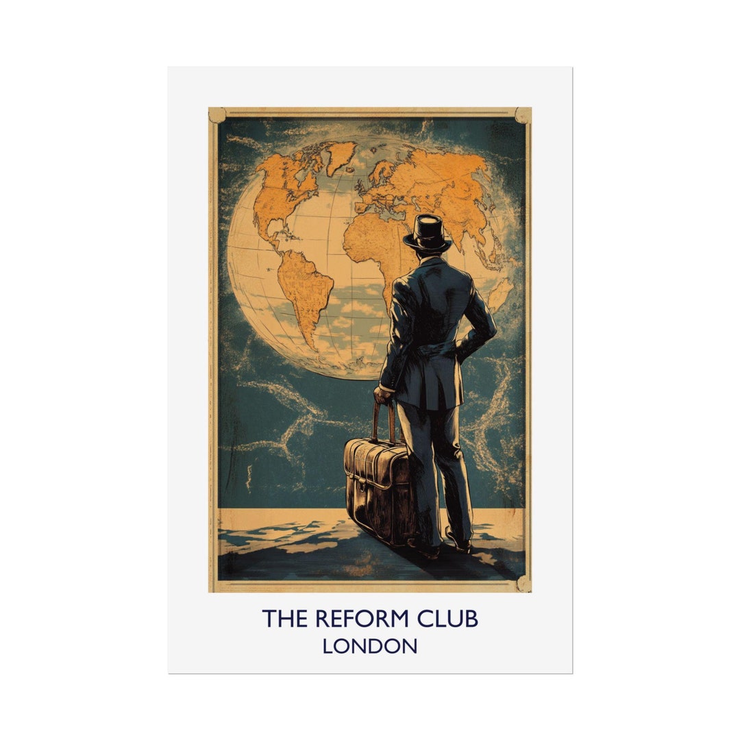 PRINTED | Jules Verne | Around the World in 80 Days | the Reform Club ...
