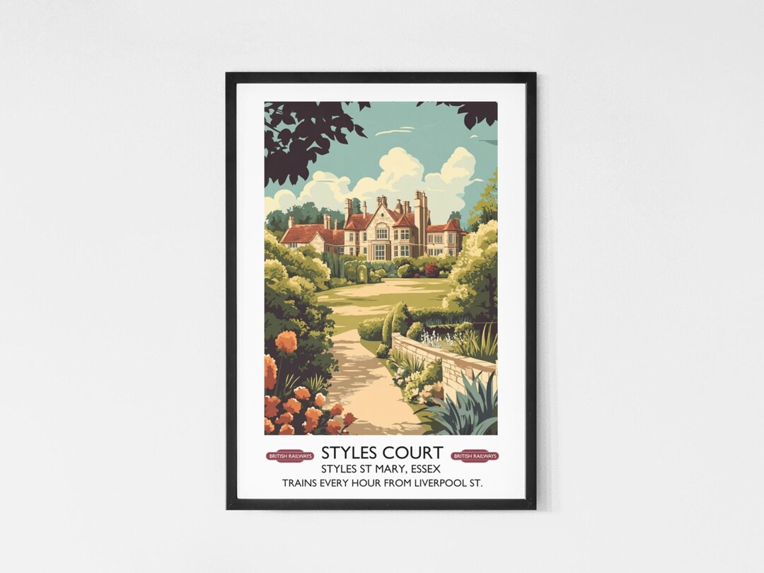 Digital Download Styles Court Styles St Mary Literary Vintage Travel ...