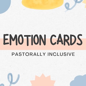Emotion and Feelings Visual Cards - Etsy