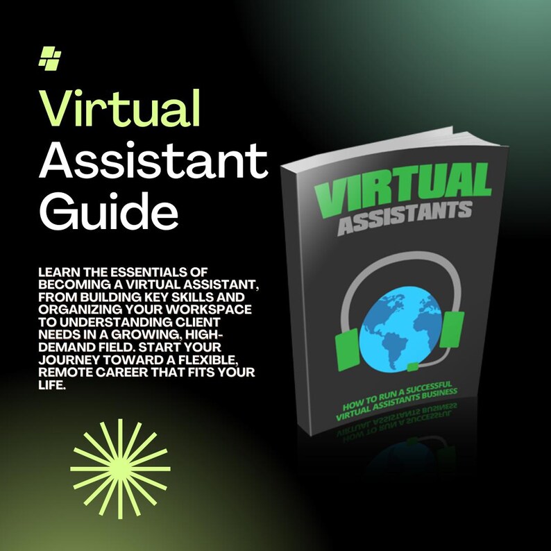 Virtual Assistant Guide for Beginners | Digital Ebook for Remote Careers - Etsy
