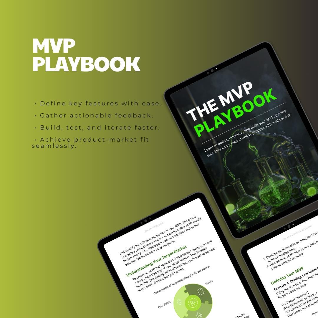 The MVP Playbook | Build & Launch Your Product Bundle - Etsy