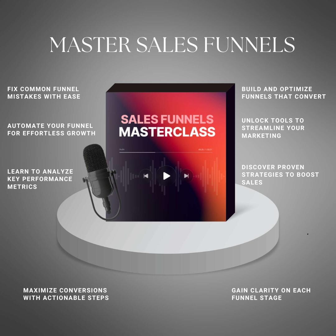 Sales Funnel Masterclass | Build & Optimize Funnels for Sales Success - Etsy