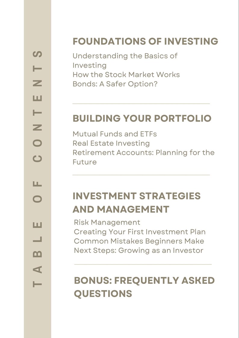 The Ultimate Guide to Investing 101: Your Blueprint to Smart, Confident ...