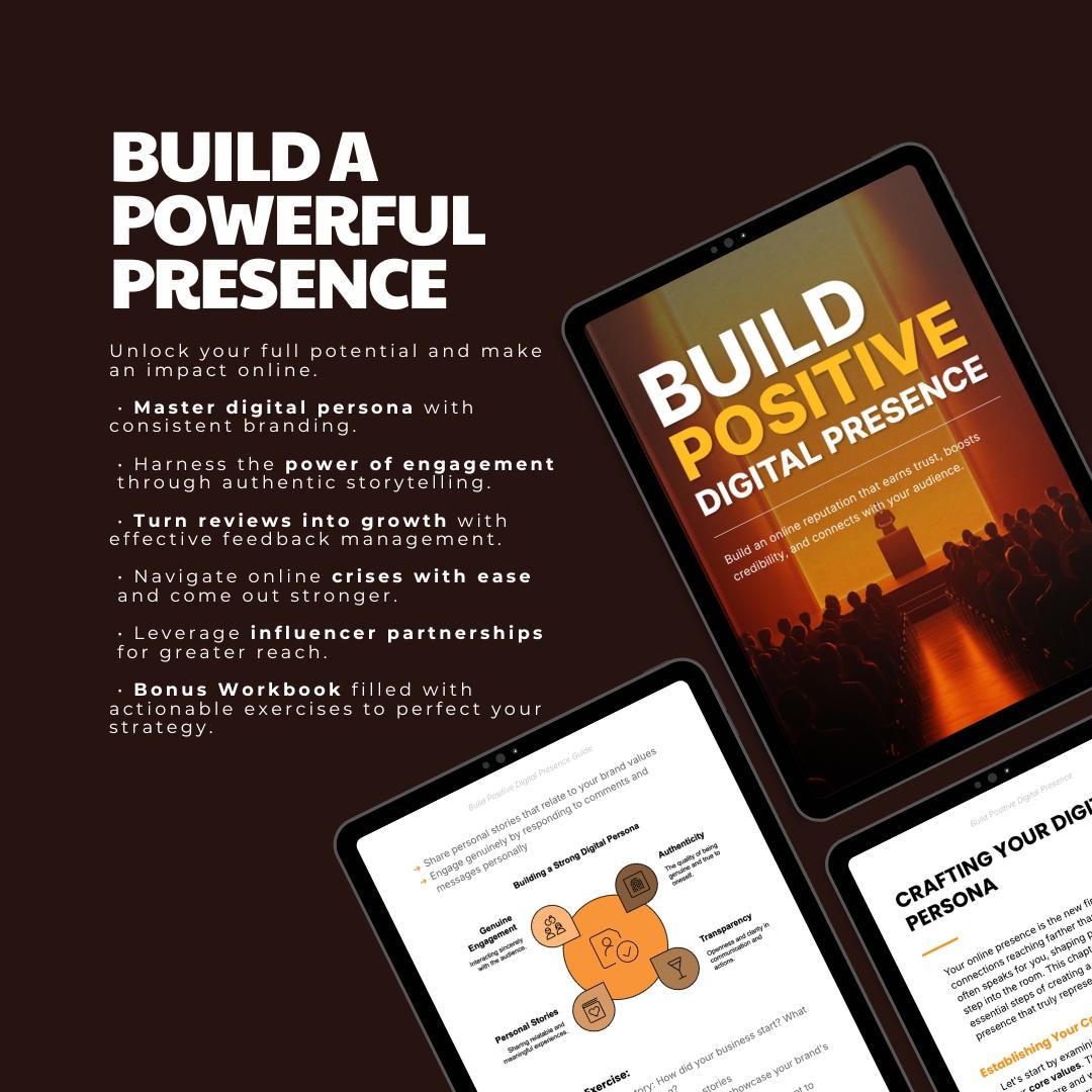 Build Positive Digital Presence Bundle | Social Media & Reputation Strategies - Etsy
