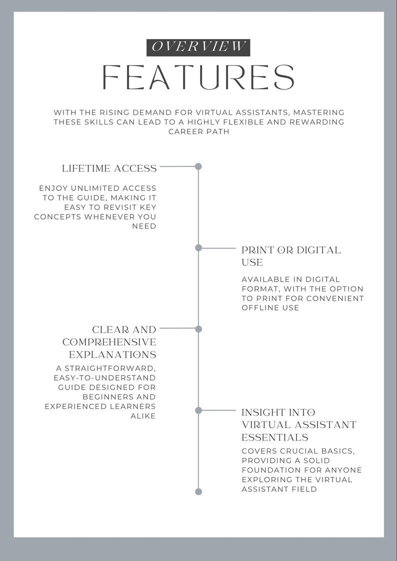 Virtual Assistant Guide for Beginners | Digital Ebook for Remote ...