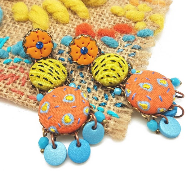 Wacky Earrings - Etsy