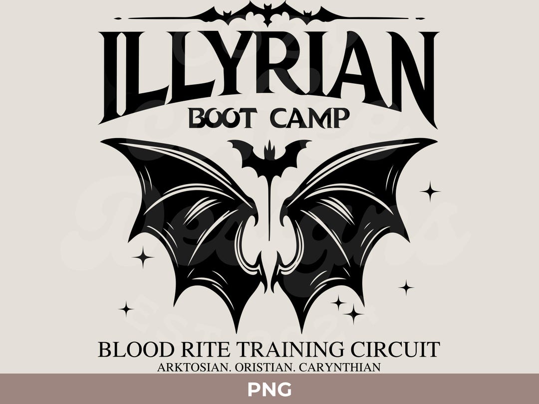 Illyrian Boot Camp PNG Acotar A Court of Thorns and Roses PNG Illyrian ...