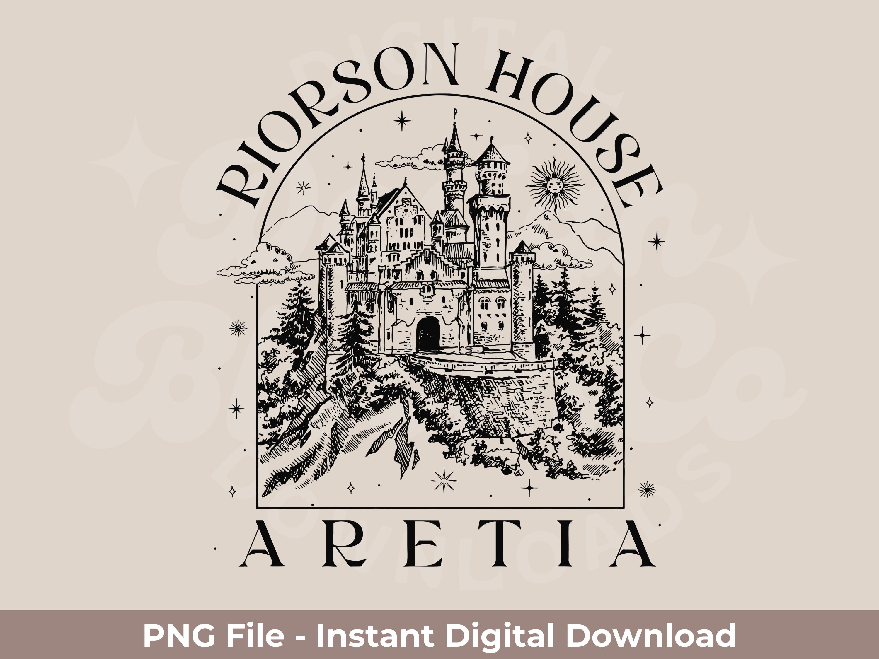 Riorson House Aretia PNG: Fourth Wing Basgiath War College (digital ...
