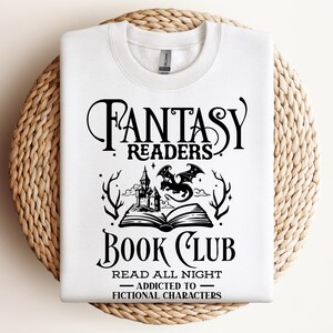 Fantasy Readers Book Club PNG: Dragon Castle Design (digital Download ...