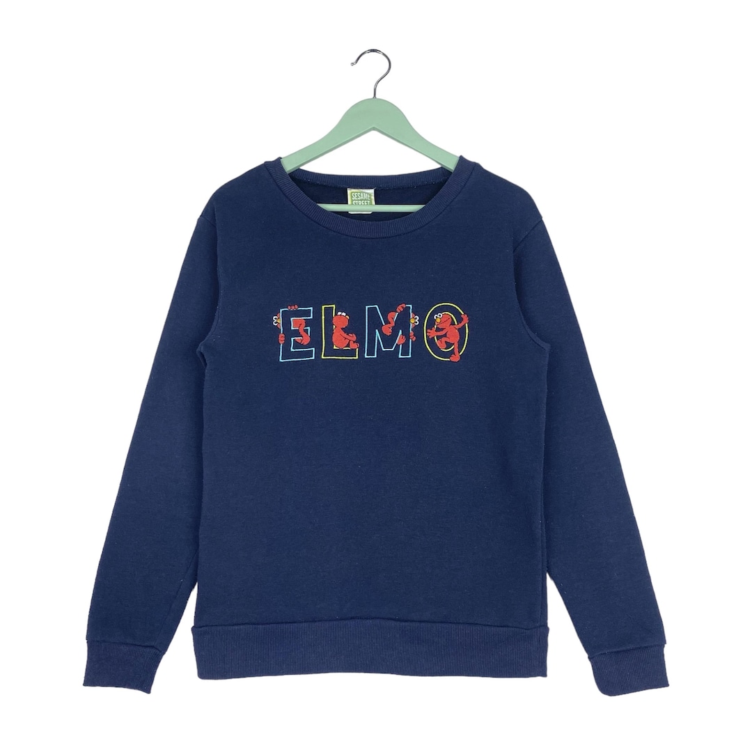 Vintage Sesame Street Elmo Sweatshirt Crewneck Pullover Jumper M - Etsy