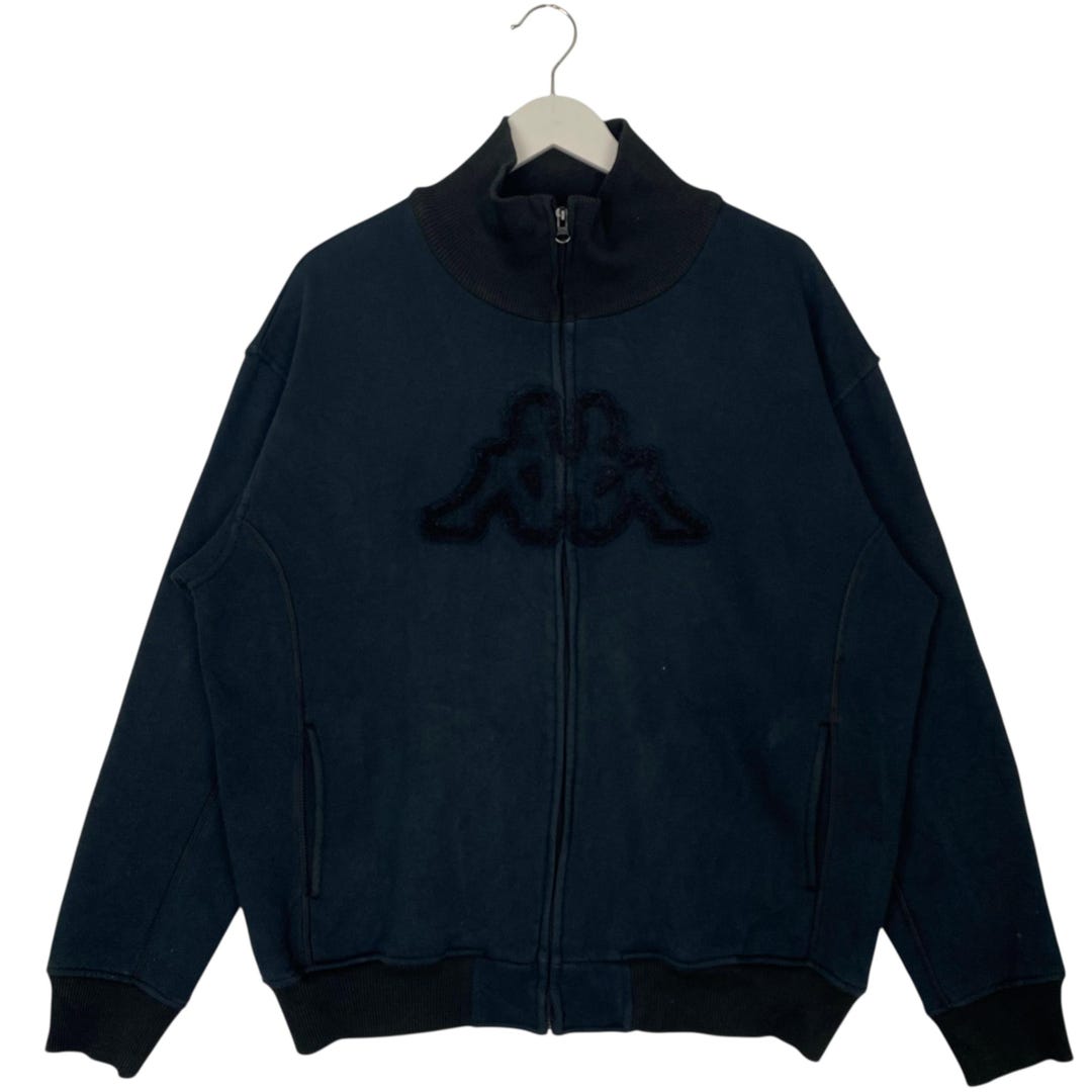 Vintage Kappa Full Zip Sweater Big Logo Pullover Jumper Size XL - Etsy