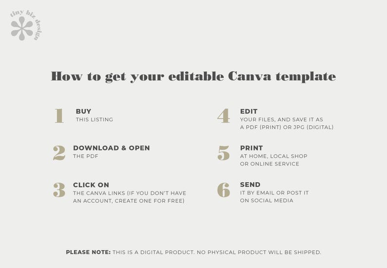 Custom Minimal Invoice Template, Personalized Invoice, Digital Invoice ...