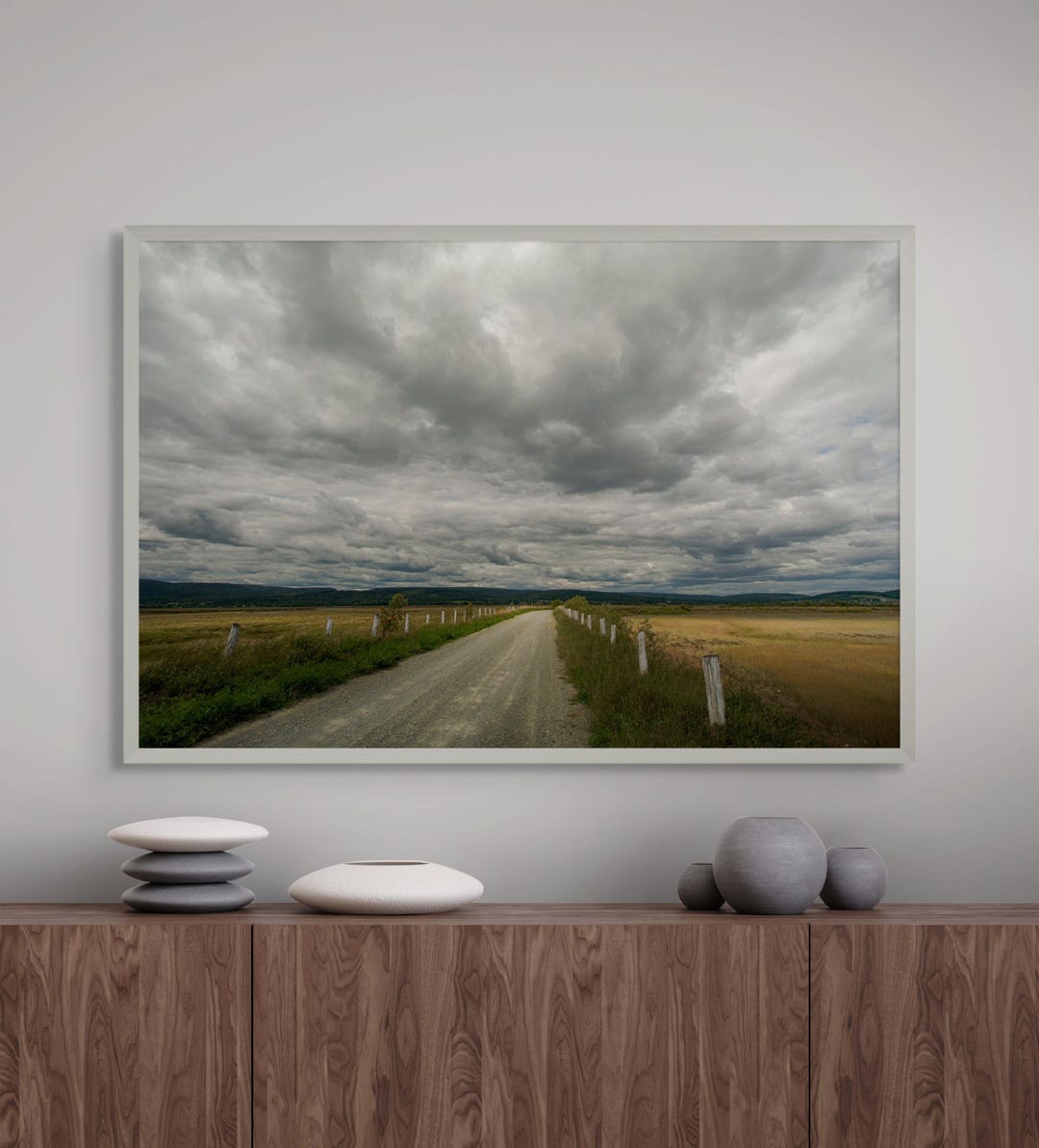 Rustic Country Side Road Photograph Country Road Landscape Wall Art ...