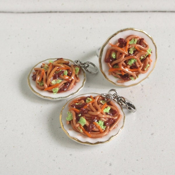 Ceramic Noodle Necklace - Etsy