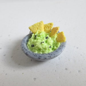 Nacho Charm, Avocado Dip Necklace, Guacamole Bowl, Mexican Food ...