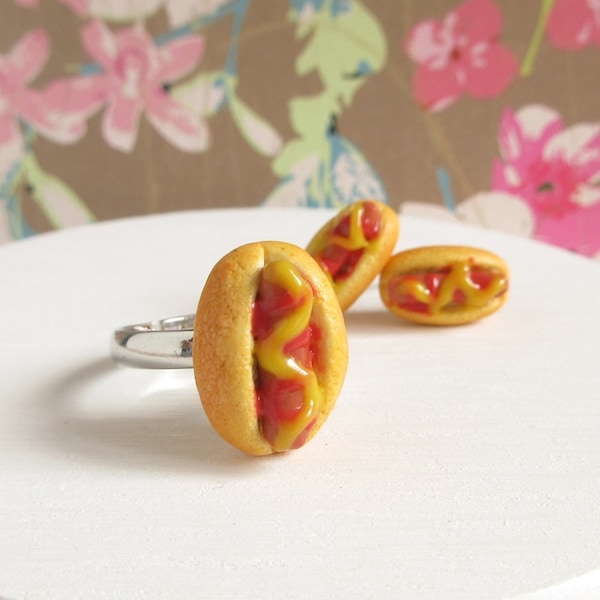 Hot Dog Ring - Etsy