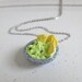 Nacho Charm, Avocado Dip Necklace, Guacamole Bowl, Mexican Food ...