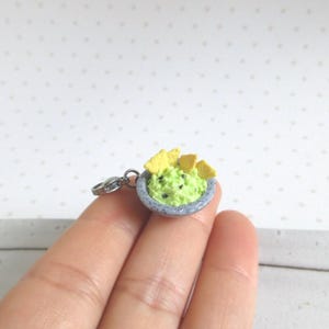 Nacho Charm, Avocado Dip Necklace, Guacamole Bowl, Mexican Food ...