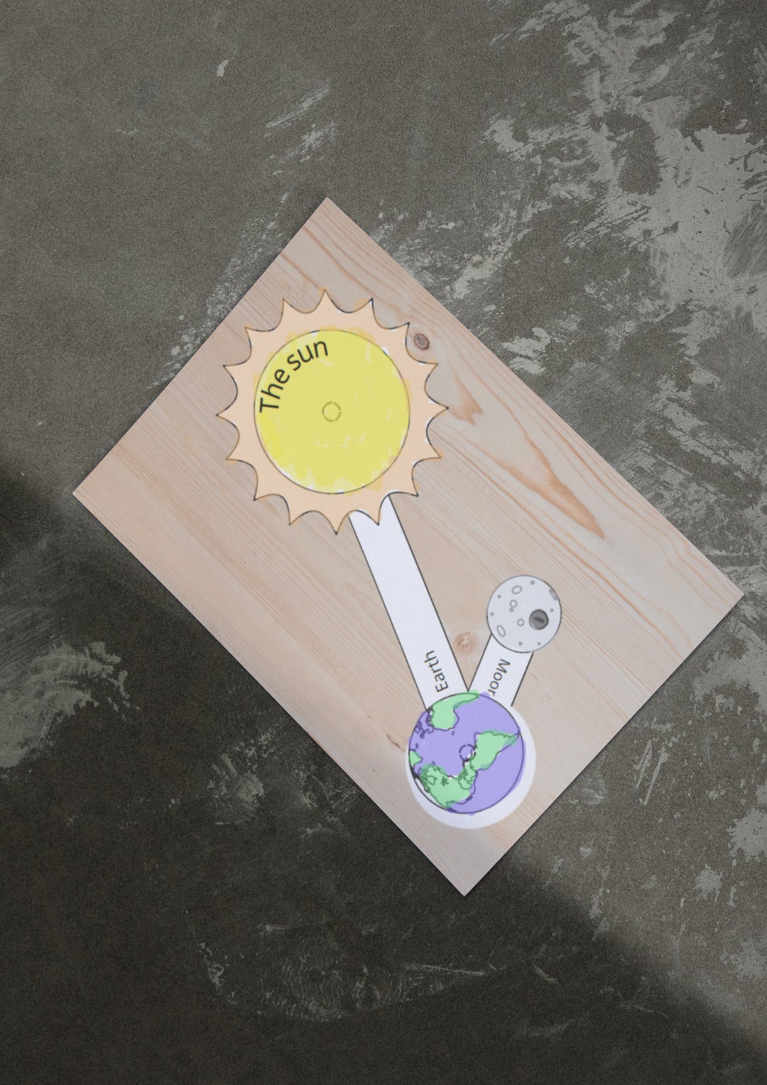 Phase of the Moon, Printable, Educetion, Kit, Physics, Sciences ...