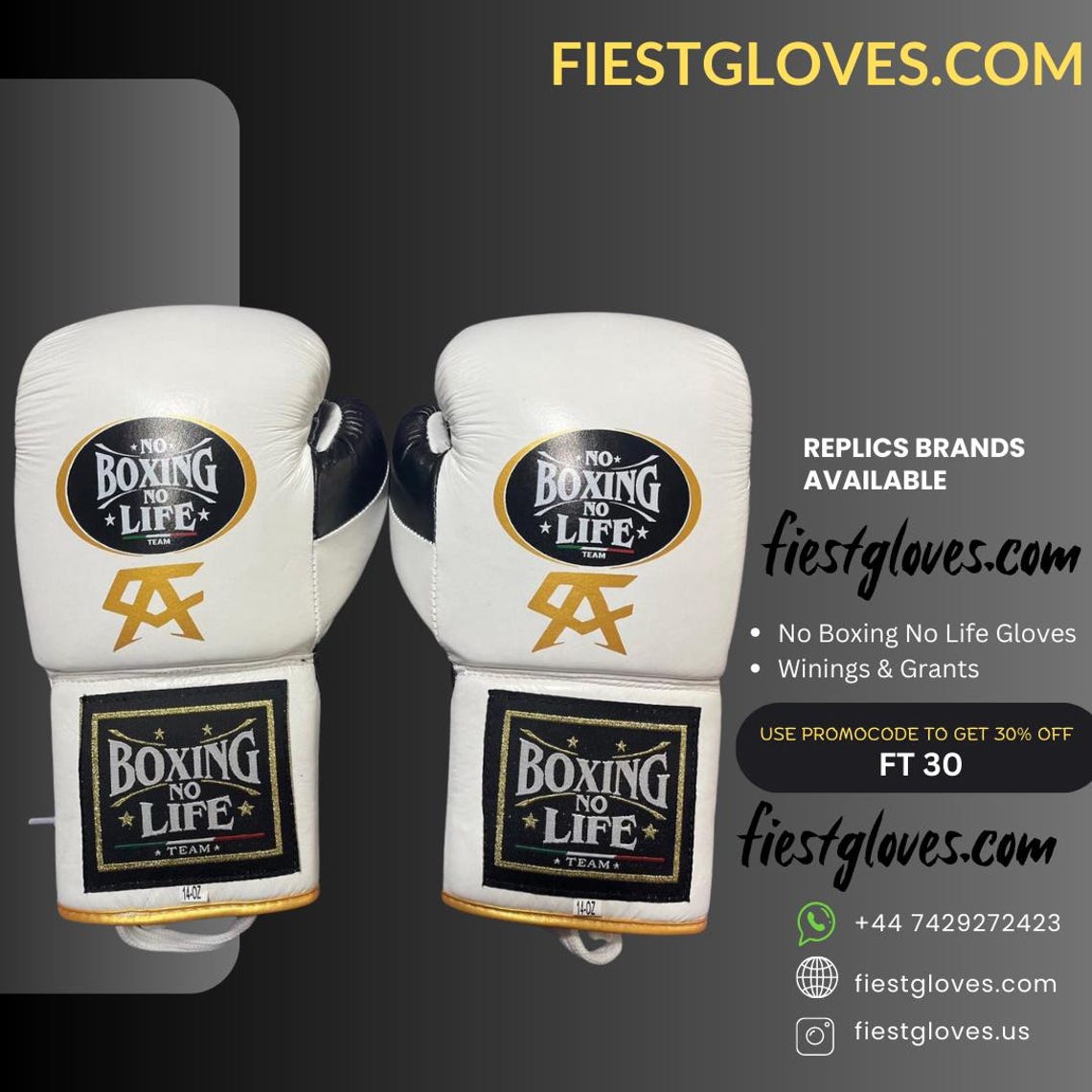 Personalized Gift of No Boxing No Life Glove, Christmas Gifts of ...