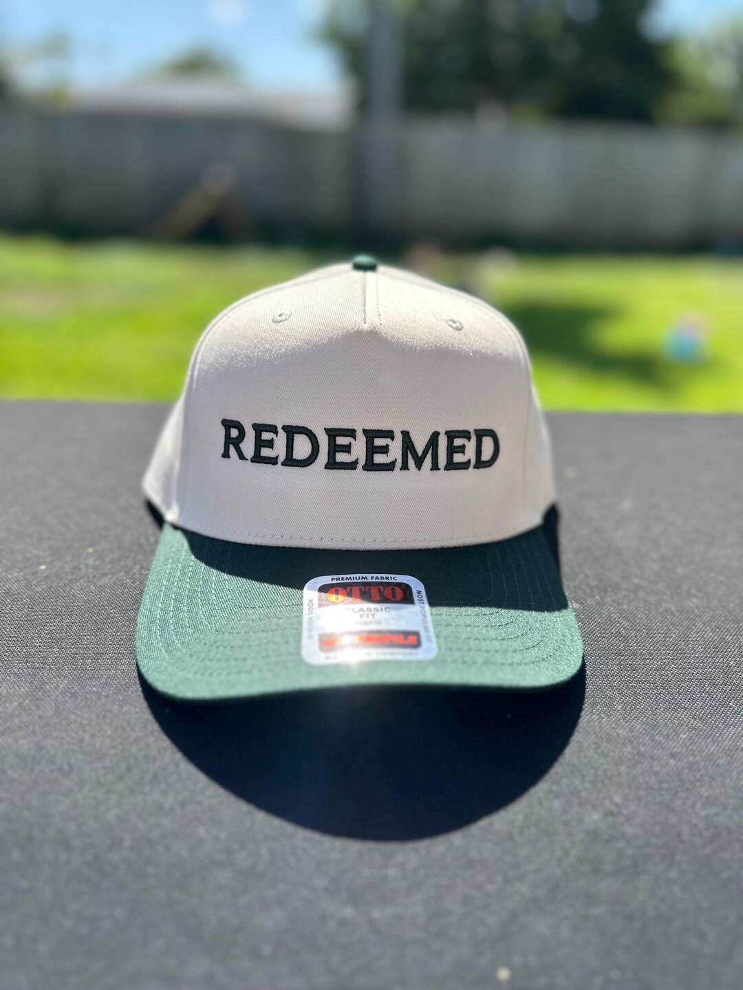 Redeemed Embroidery Otto Brand Hat. Jesus. Christian Hats. Christian ...