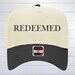 Redeemed Embroidery Otto Brand Hat. Jesus. Christian Hats. Christian ...