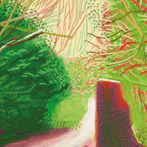 David Hockney, 'arrival of Spring', Fine Art Print, Various Sizes - Etsy UK
