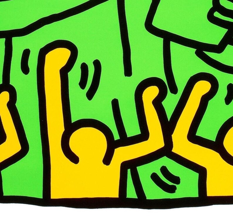 Keith Haring, 'statue of Liberty', Fine Art Print, Various Sizes - Etsy