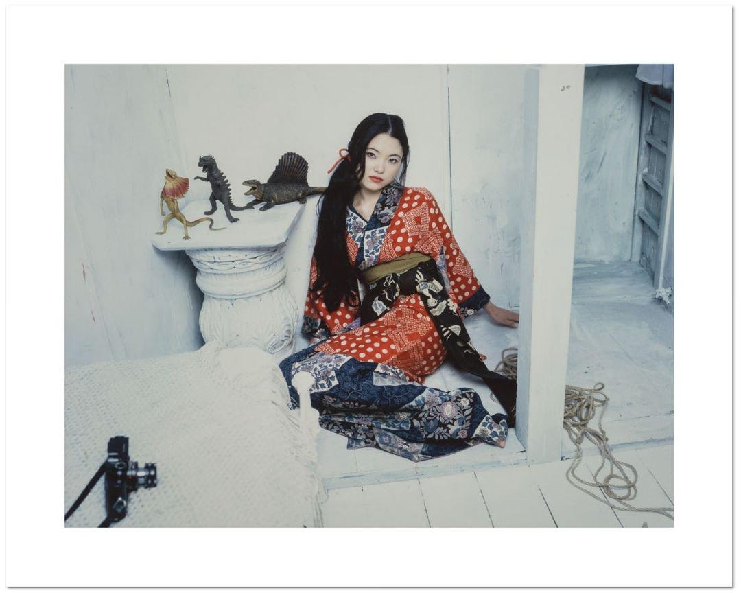 Nobuyoshi Araki, 'kneeling Geisha', Fine Art Print, Various Sizes - Etsy