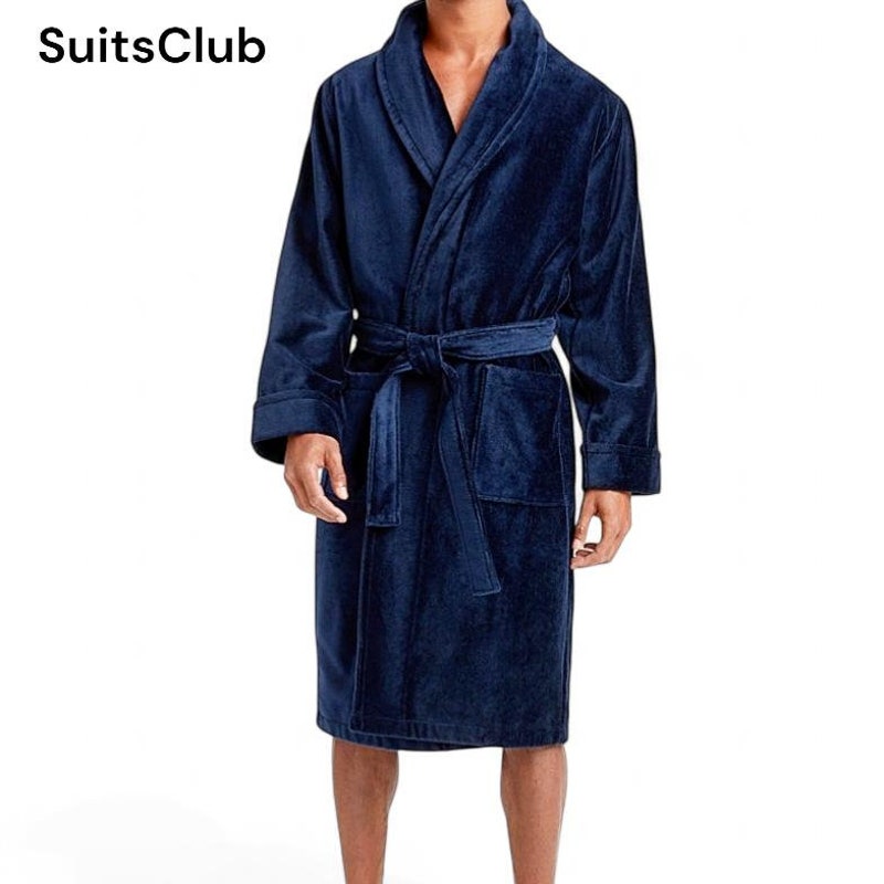 Velvet Smoking Robe - Etsy