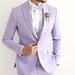 Lavender Cotton Men's Suit: Wedding, Prom, Party - Etsy